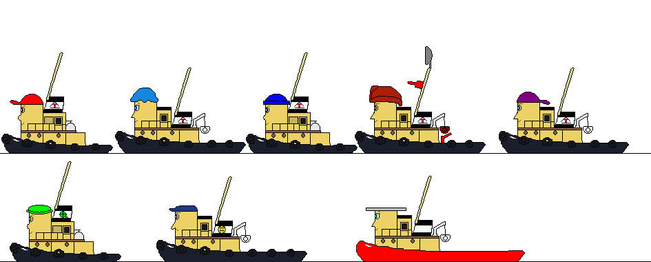 Theodore Tugboat Sprite tryout by sodormatchmaker on DeviantArt