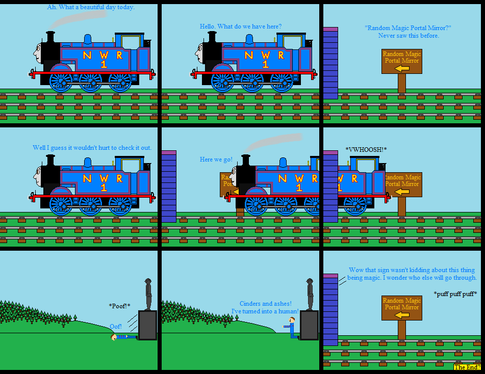 Thomas turns Human by sodormatchmaker on DeviantArt