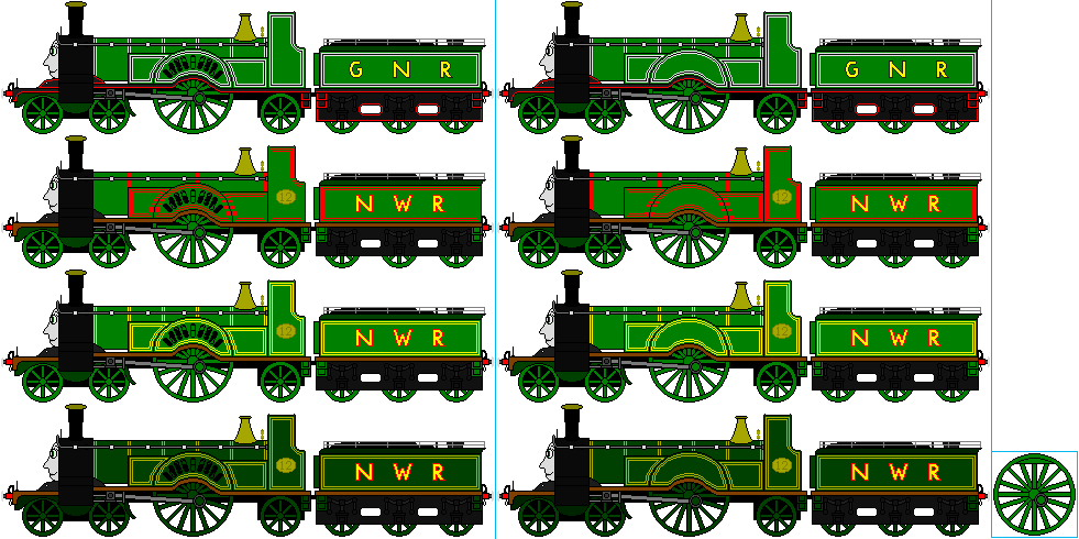 Railway Series Emily Sprites by sodormatchmaker on DeviantArt