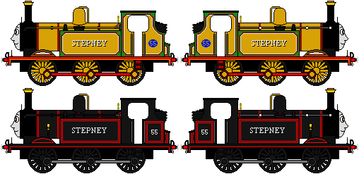 Railway Series Stepney Sprites by sodormatchmaker on DeviantArt