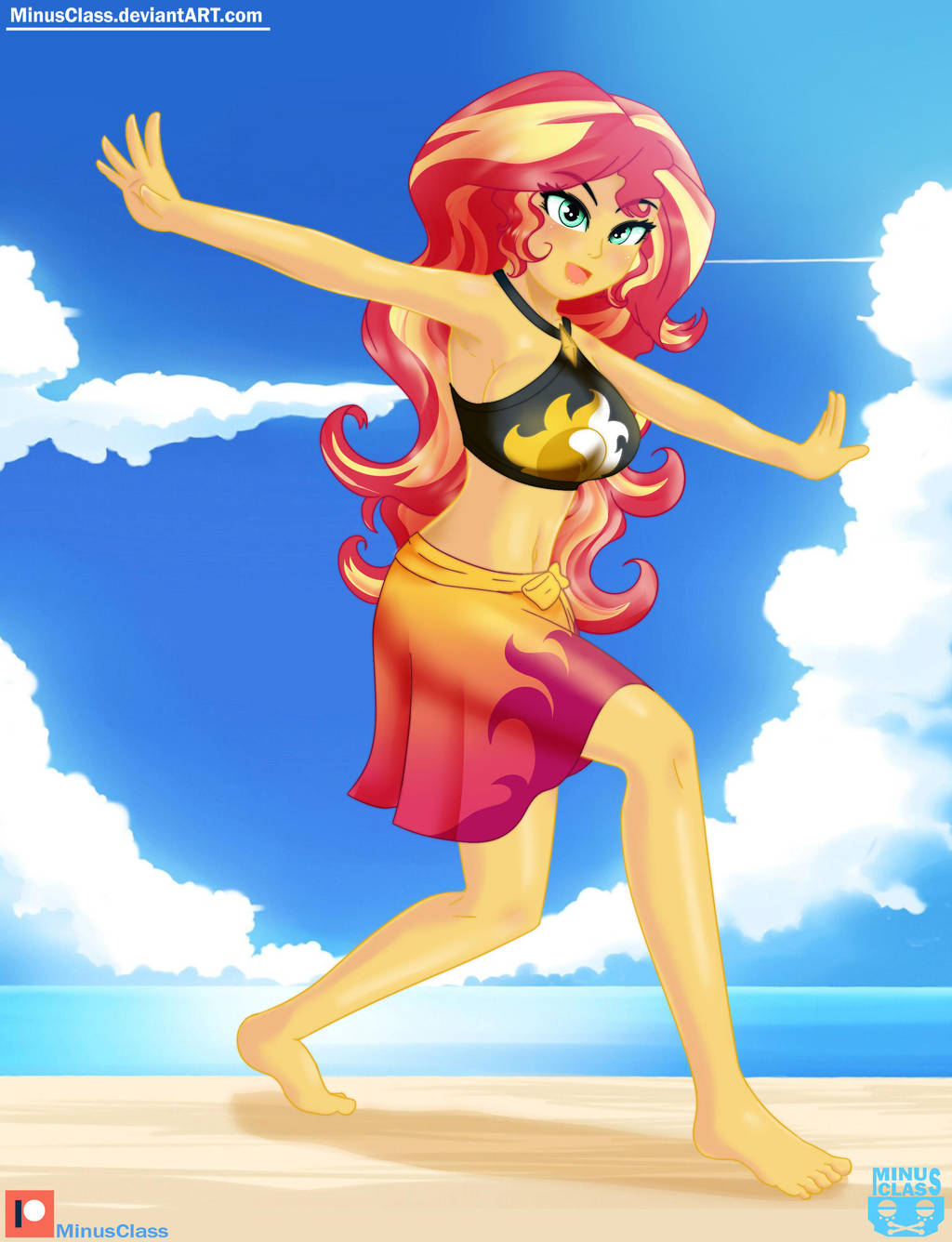 Sunset Shimmer Beach 7 by MinusClass on DeviantArt