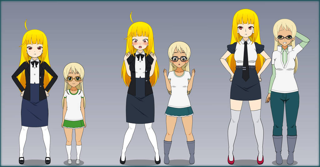 [Sequence] - Age Progression, from grumpy to busy! by NinaPowa on ...