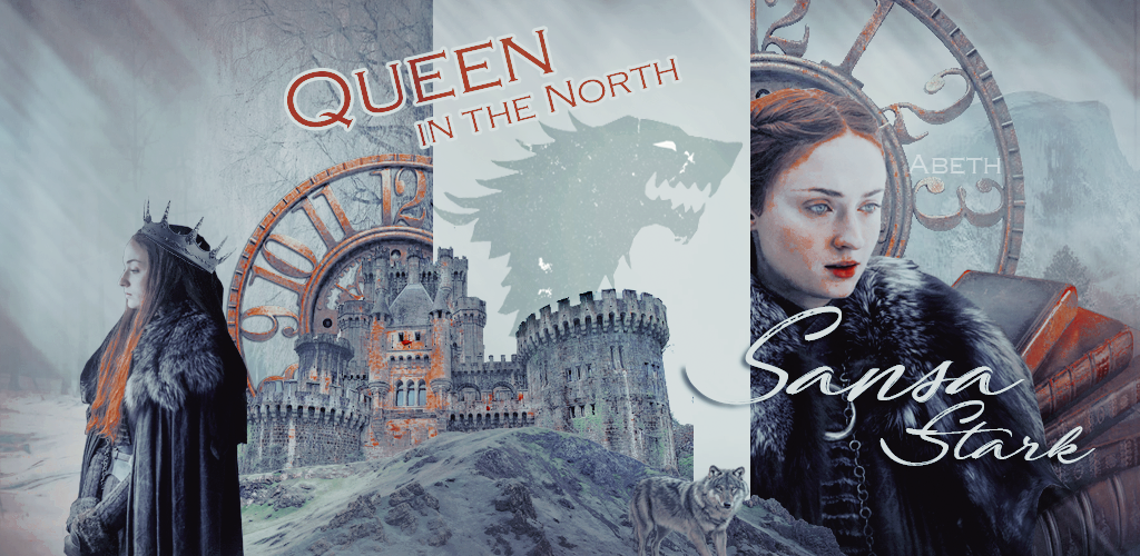 Sansa Stark - Queen in the North by Abeth98 on DeviantArt
