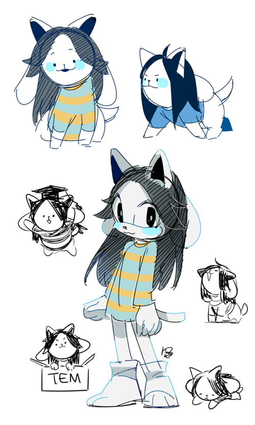 Temmie by Hanybe on DeviantArt