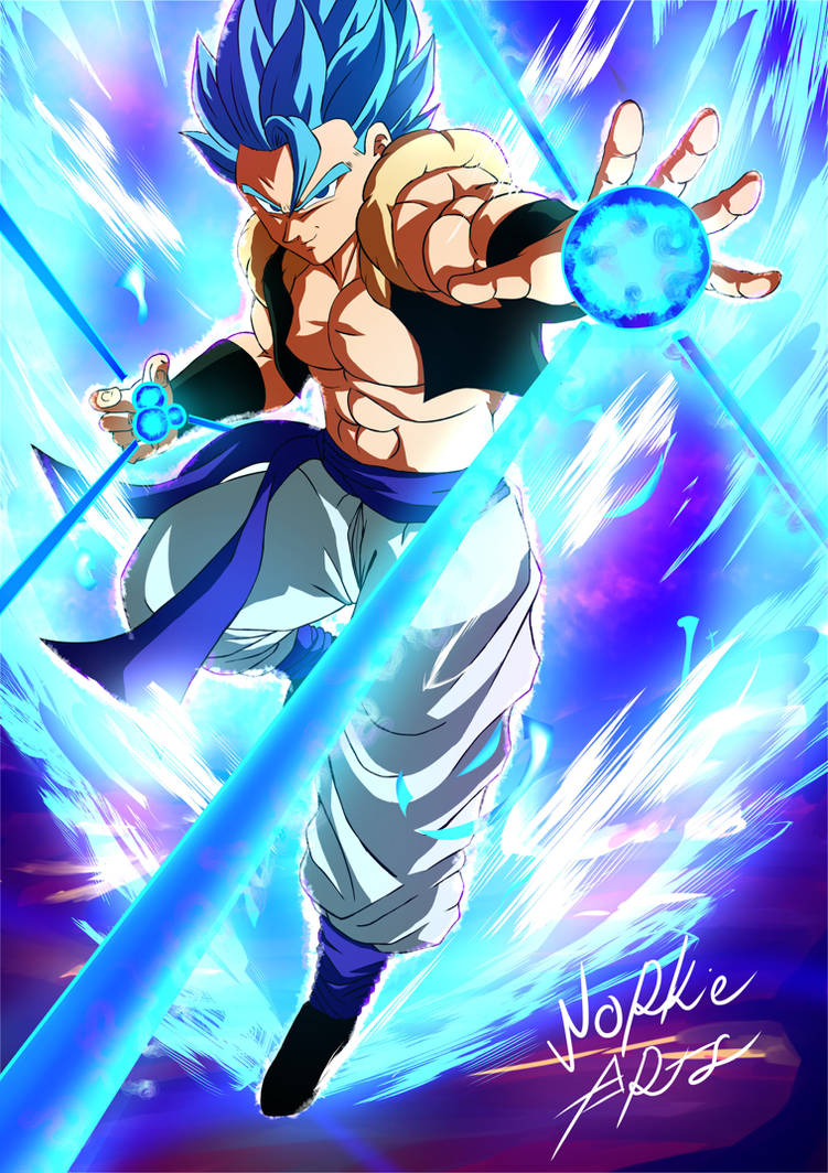 Gogeta Blue! by NorkieArts on DeviantArt