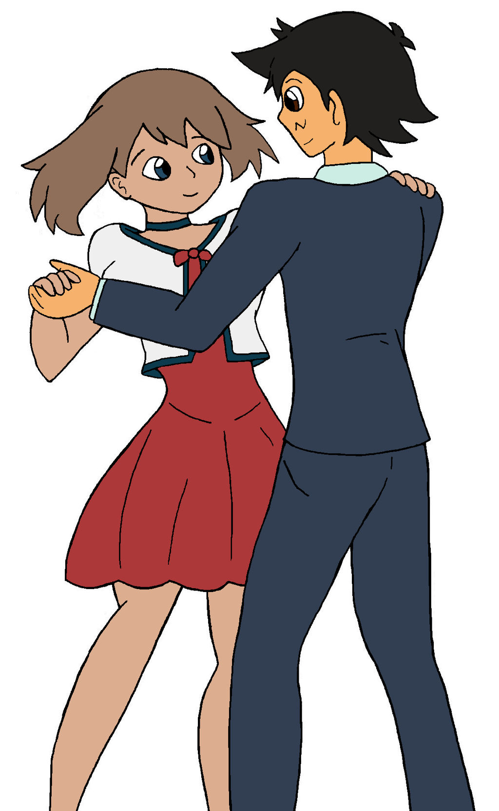 Request Ash May dancing by Snowdog-zic on DeviantArt