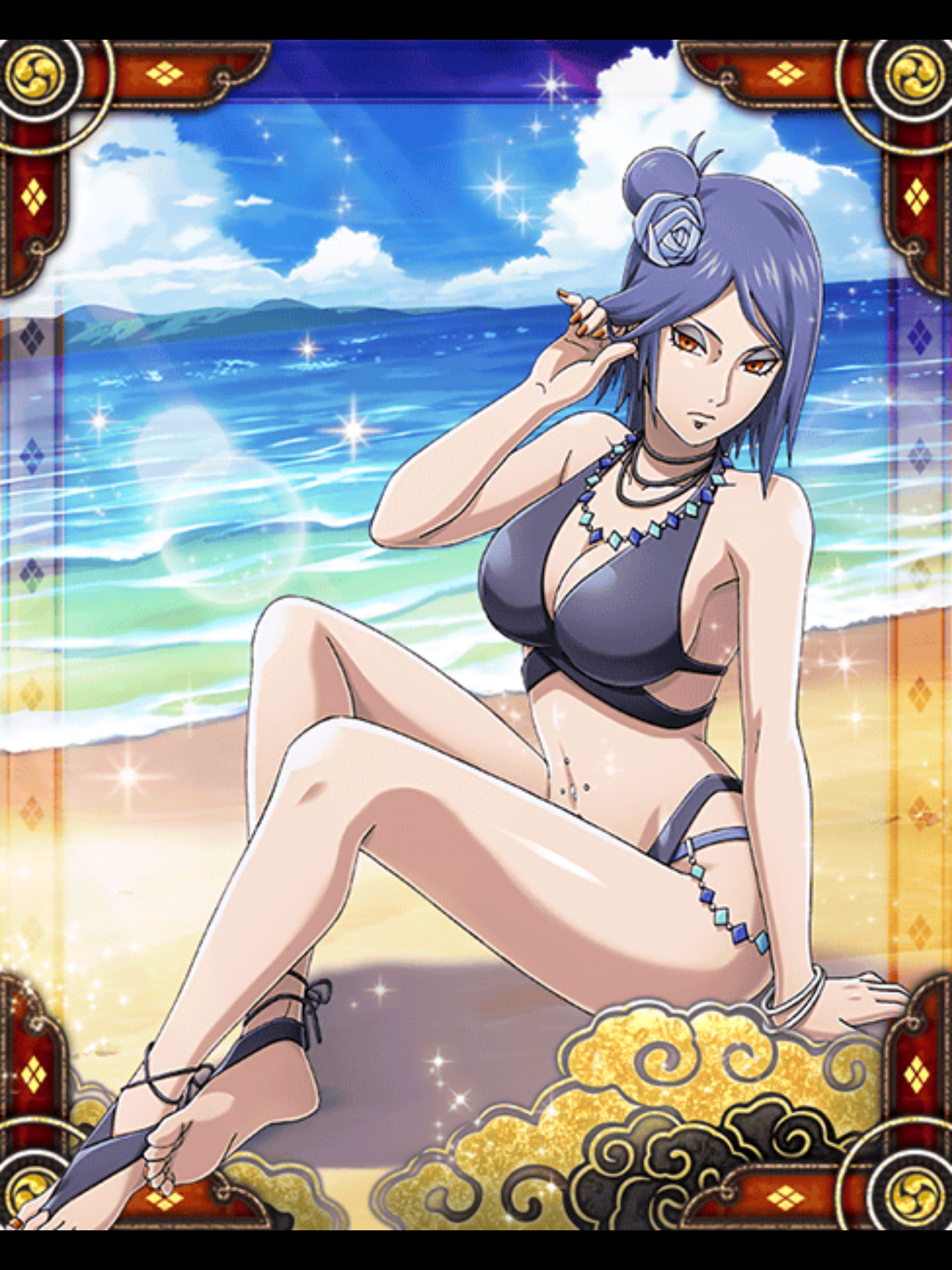 Konan Sexy Bikini By Ecchianimeedits On Deviantart