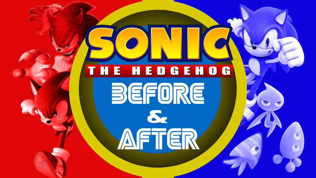 Sonic Before and After - Unleashed vs Colors by JadenFox998 on DeviantArt
