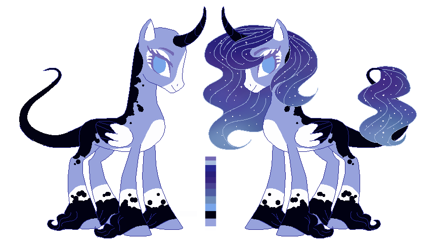MLP Luna Base 02 by SelenaEde on DeviantArt