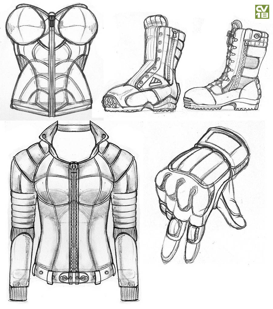 Sketch - Gil's Battle Outfit by Cid-Vicious on DeviantArt