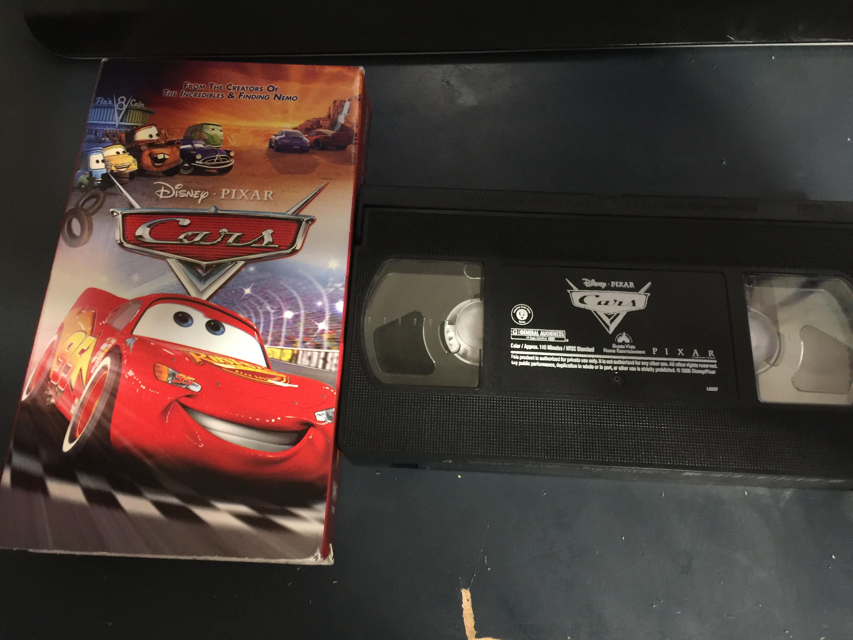 Cars 2007 VHS by TomJasperCat on DeviantArt