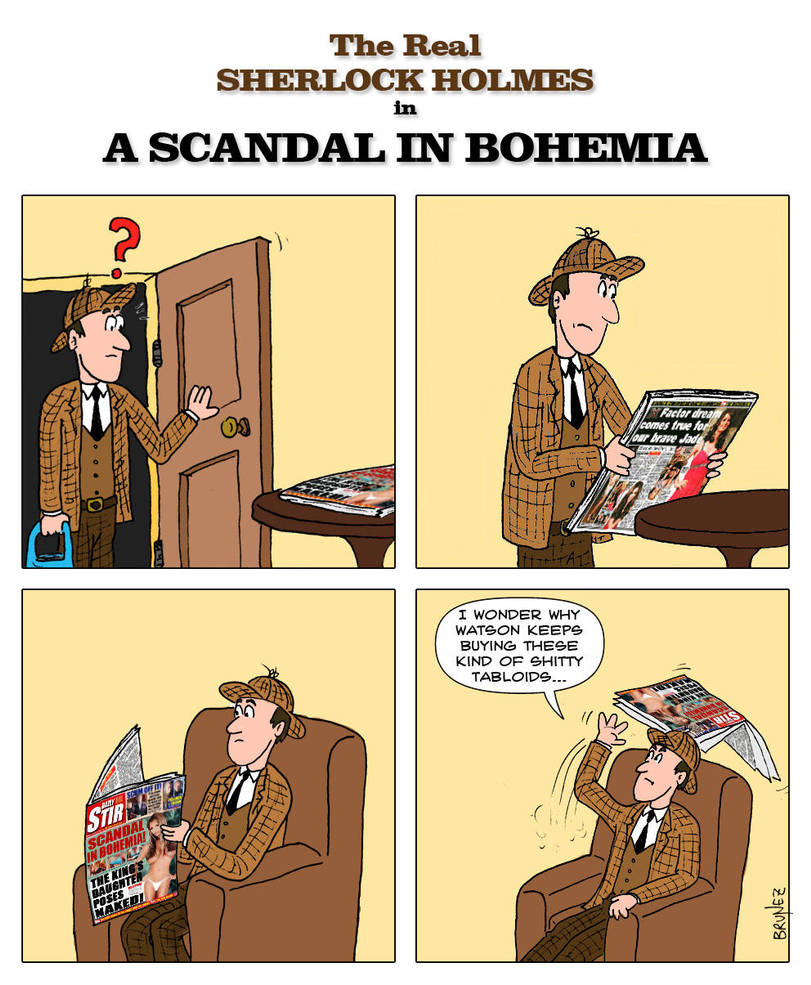 The real Sherlock Holmes - A scandal in Bohemia by marcobrunez on ...