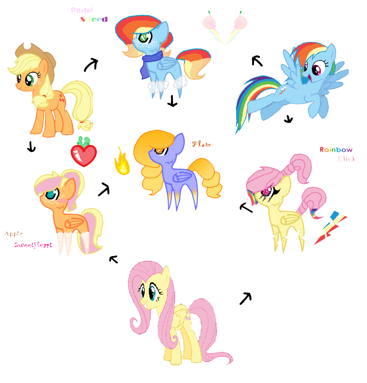 Fusions by Doodle-Pony on DeviantArt