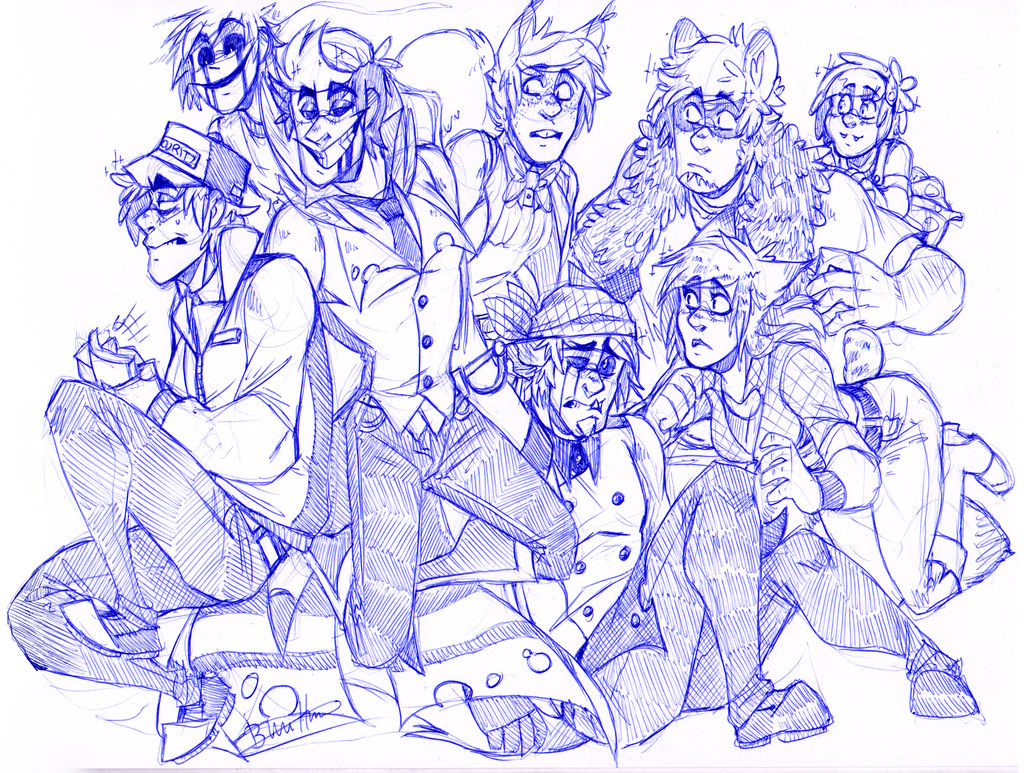 Fnaf ocs by BlasticHeart on DeviantArt