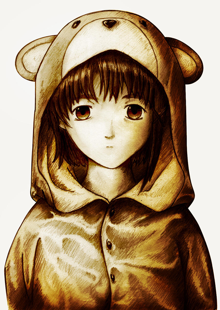 Lain Bear Suit Serial Experiments Lain By Vaizu On Deviantart
