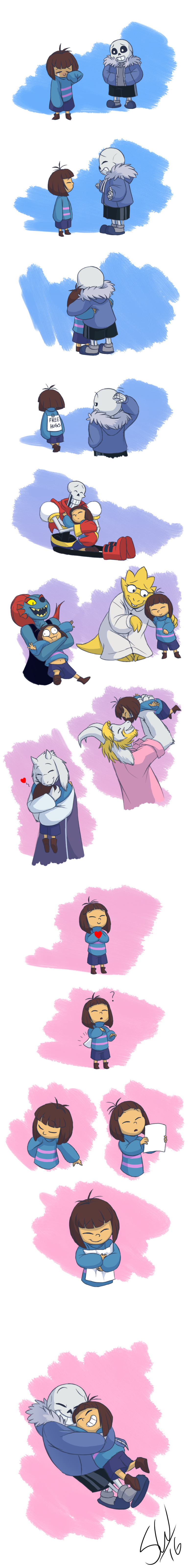 Undertale - The Legendary Hug Master by TC-96 on DeviantArt