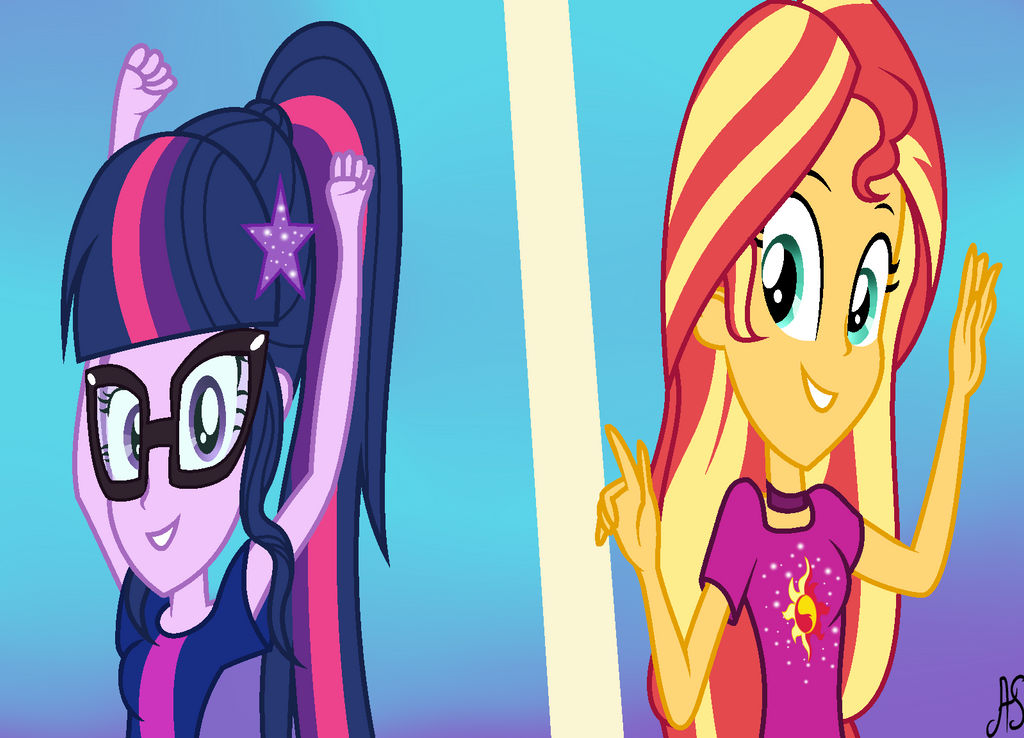 MLPEG Sunset and Sci Twi The Other Side by Sparkling-Sunset-S08 on ...