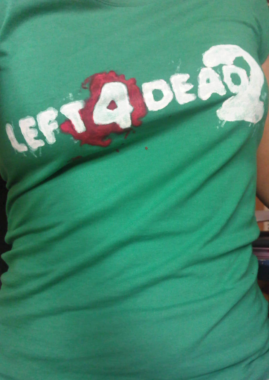 Left 4 Dead 2 HM Girl T-Shirt by Elfvera on DeviantArt