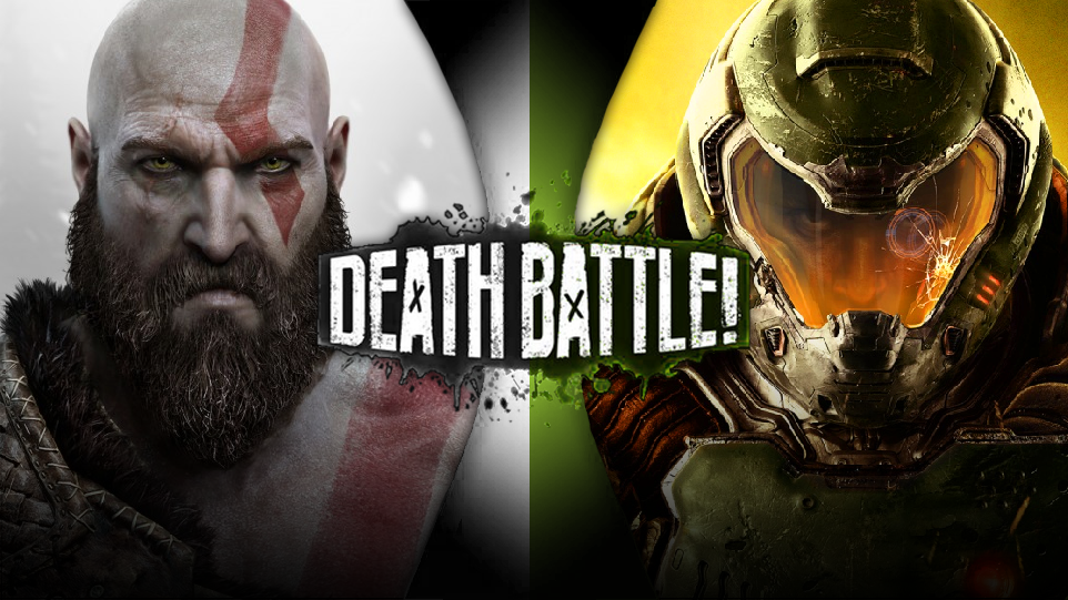 Death Battle Kratos vs. Doomguy by Bluelightning733 on DeviantArt