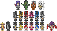 Power Rangers In Space Pixel by Slaizen on DeviantArt