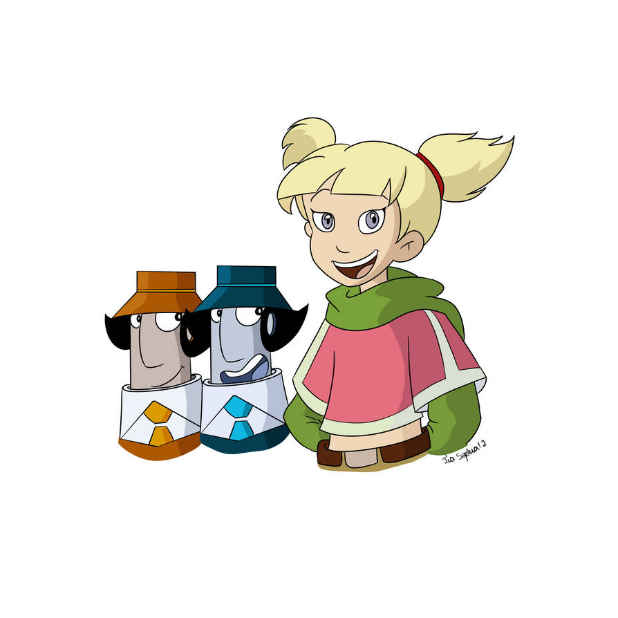 Gadget and the Gadgetinis-Penny, Fidget and Digit by TreeGreen12 on ...