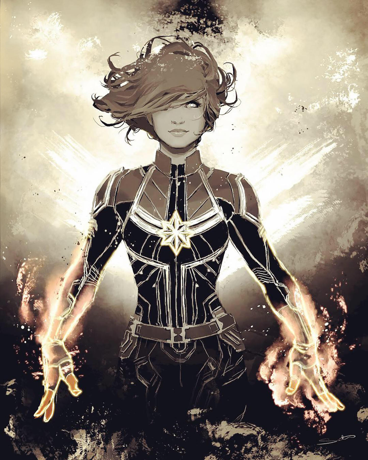 Captain Marvel by samanthadoodles : r/marvelstudios