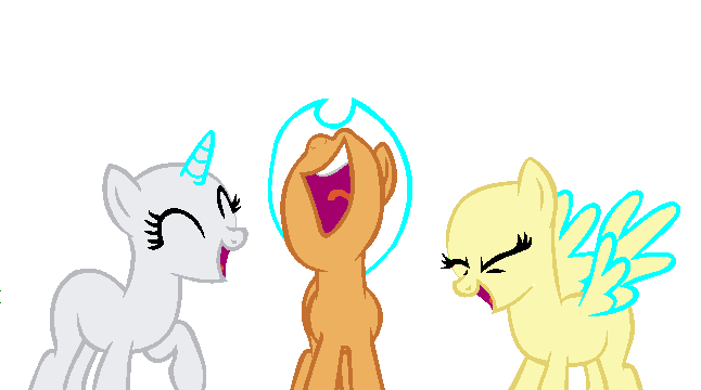 MLP BASE: Group Laughing by CutiePrincess903 on DeviantArt