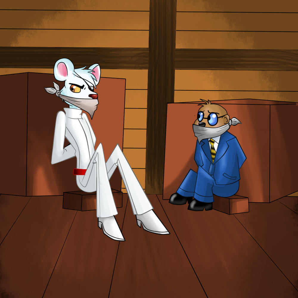 Dangermouse and Penfold: HELP !!! by Cinco-Elementos on DeviantArt