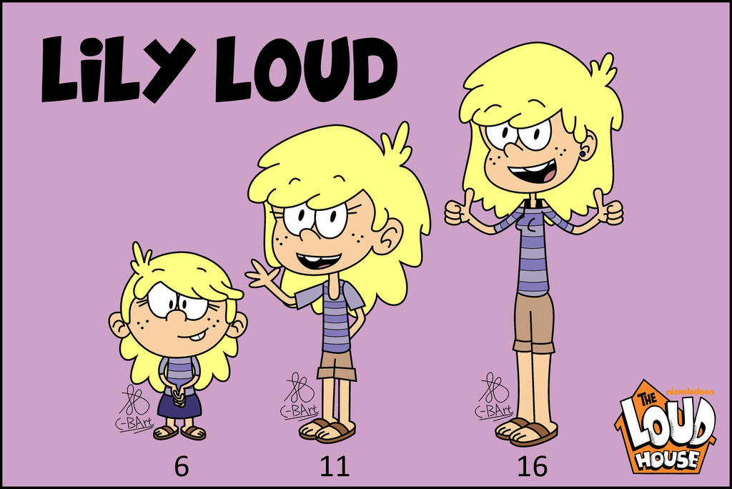 Lily Loud Growing Up By C Bart On Deviantart