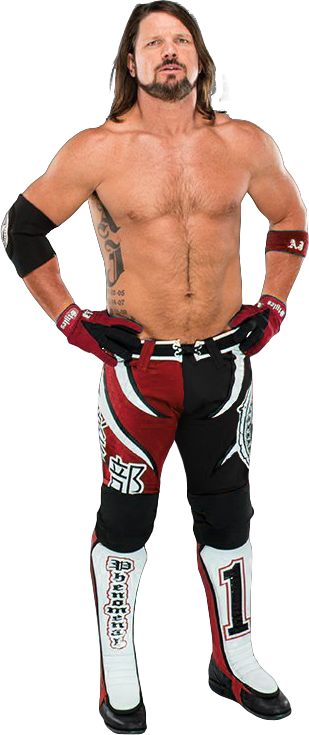 AJ Styles Red Black by CustomWWErenders on DeviantArt
