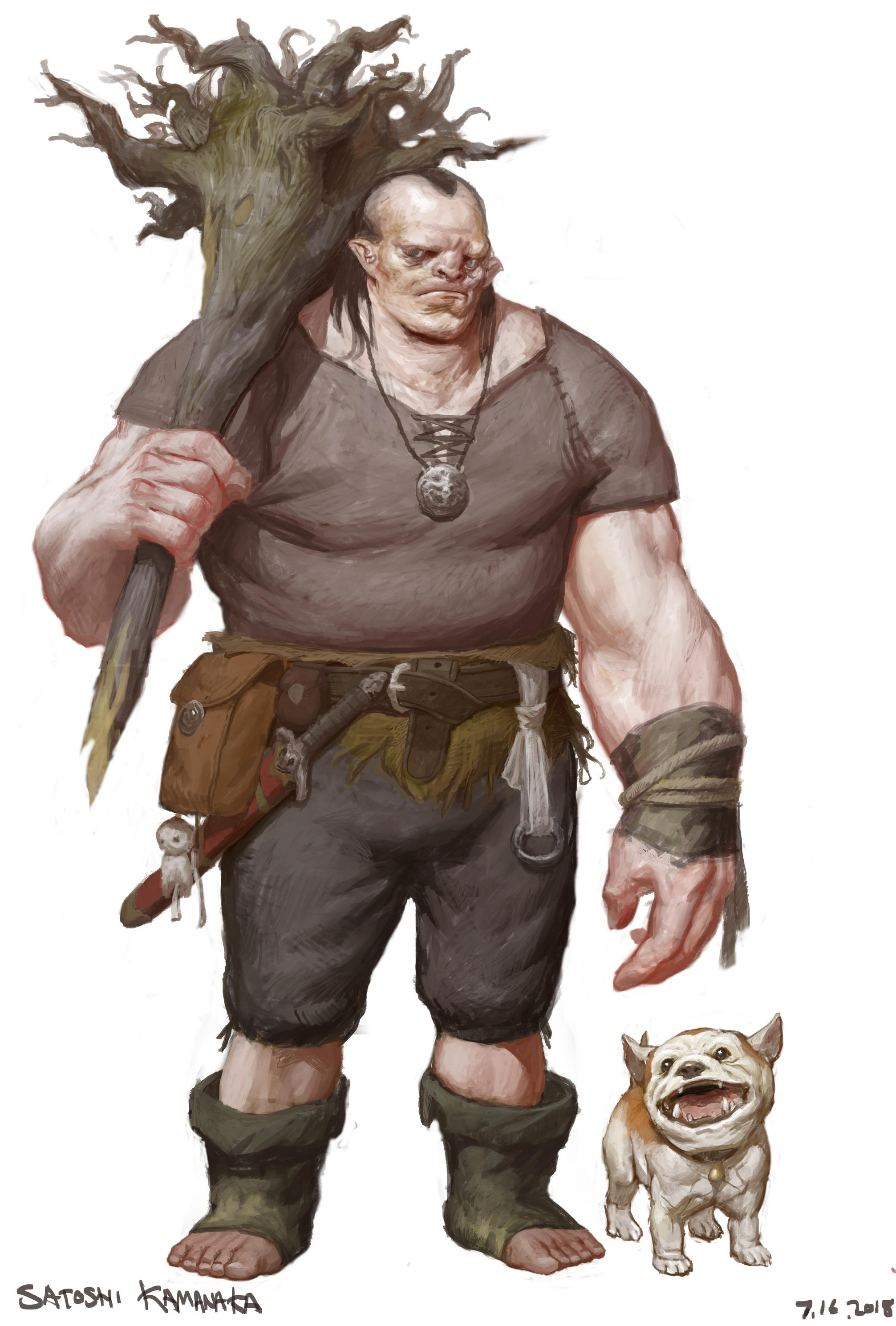 Troll On A Stroll by Satoshi Kamanaka (toshi13go) : r/ImaginaryTrolls