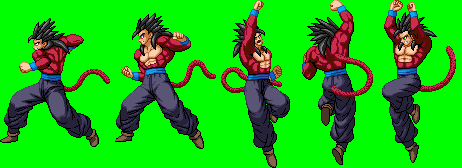 Dragon Ball Z Extreme Butoden - Sprite Rips by KusanagiRuiz on DeviantArt
