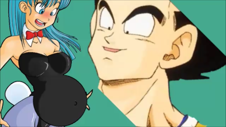 Bulma and Vegeta VORE Thumb Nail Blank by PreggoAppleBloom on DeviantArt