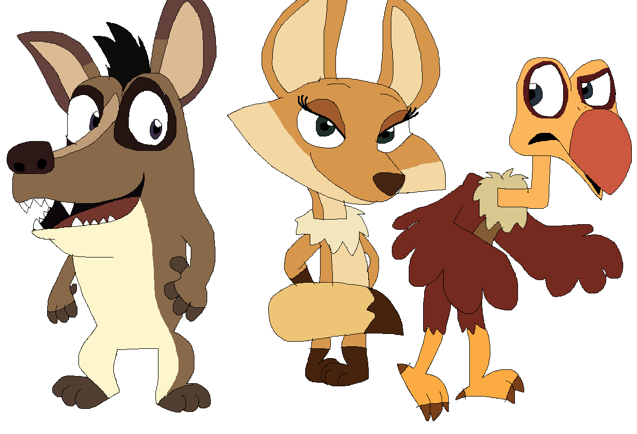 Harchi, Popy and Buck by JustinandDennis on DeviantArt