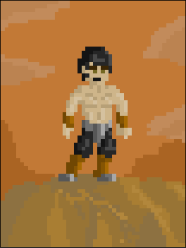 16-Bit Ninjago Cole Sprite by aidypie80pi on DeviantArt