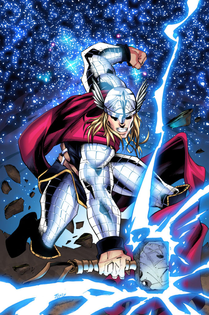 Thor Smash by benjonesart on DeviantArt
