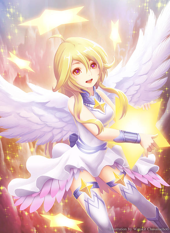 Moon light angel by StarbowNext on DeviantArt