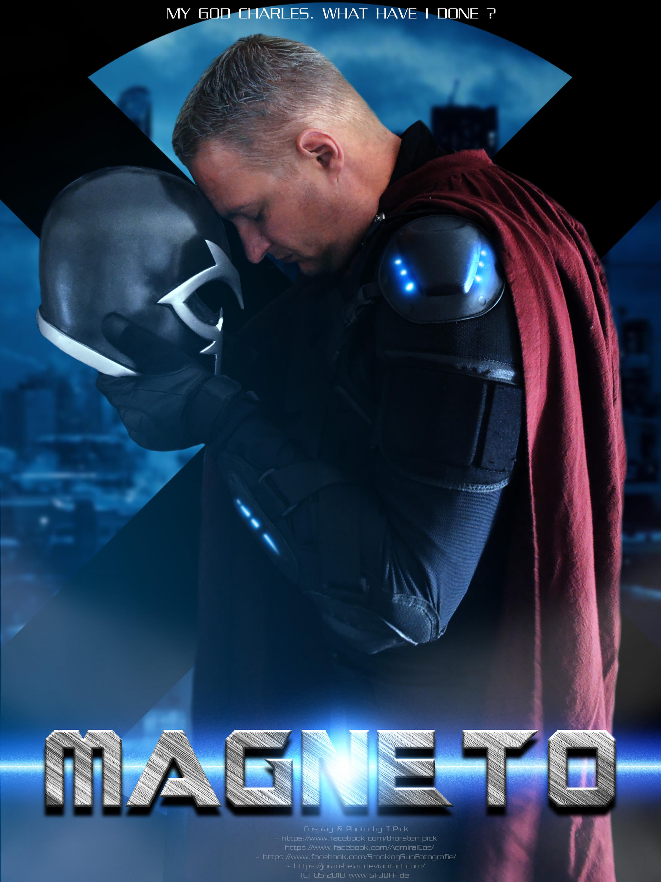 Magneto Cosplay - Wallpaper by Joran-Belar on DeviantArt