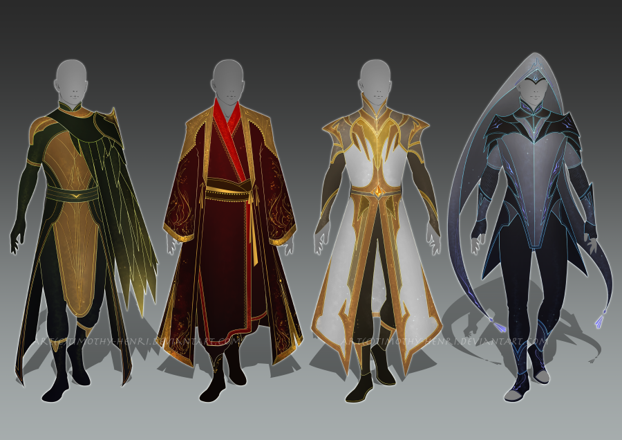 (CLOSED) - Male Outfit Adoptable Set #022 by Timothy-Henri on DeviantArt