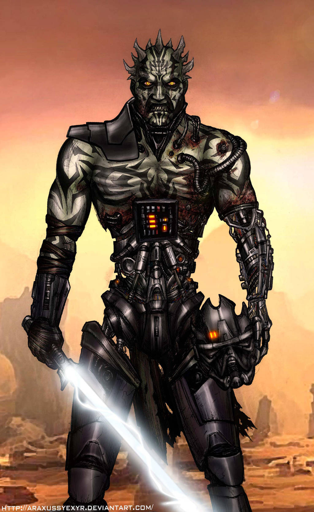 Cybernetic Reconstruction By Araxussyexyr On Deviantart