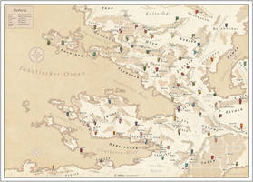 The Elder Scrolls: World Map of Nirn by okiir on DeviantArt