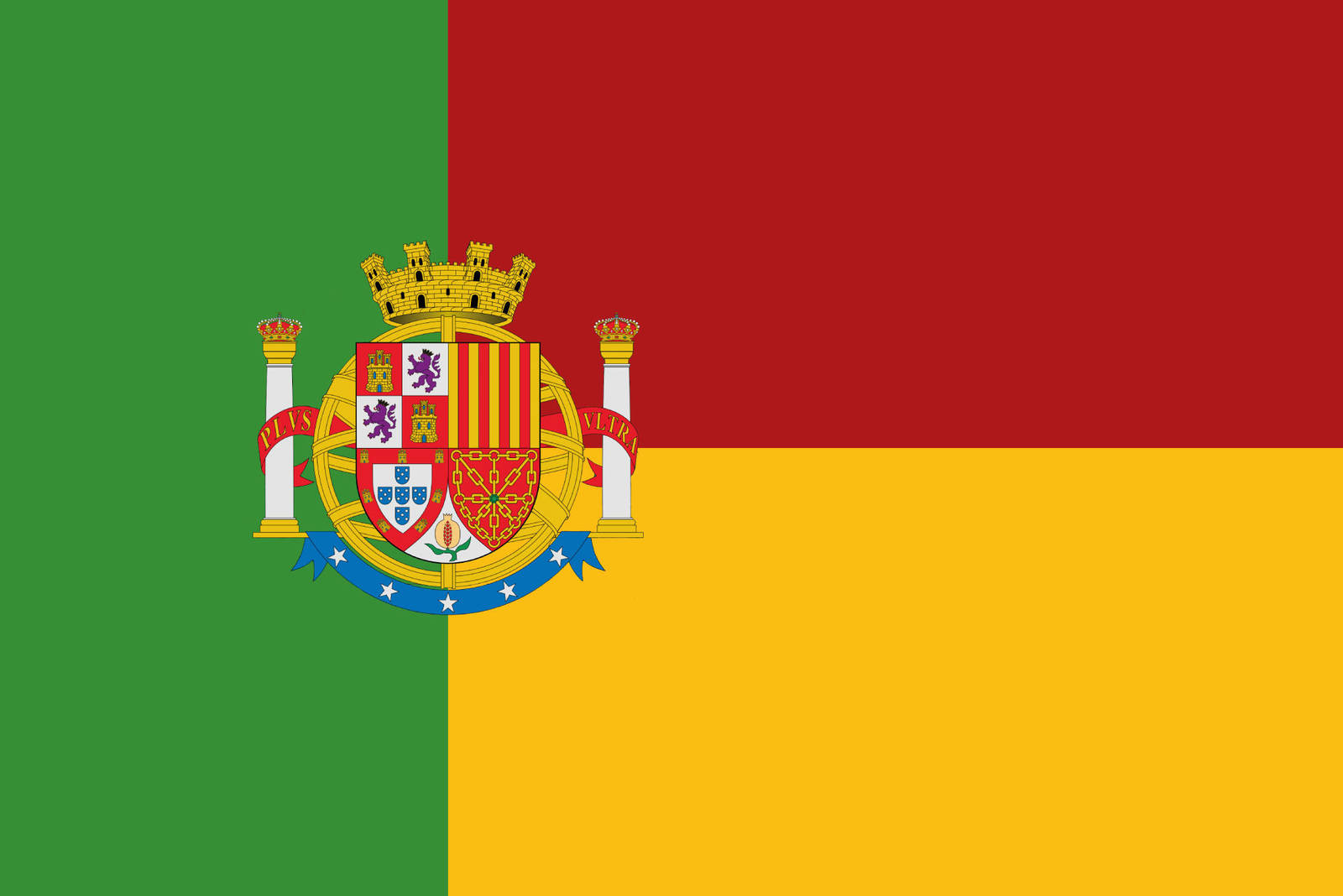 Iberia flag. Iberian Federal Republic. by SalesWorlds on DeviantArt