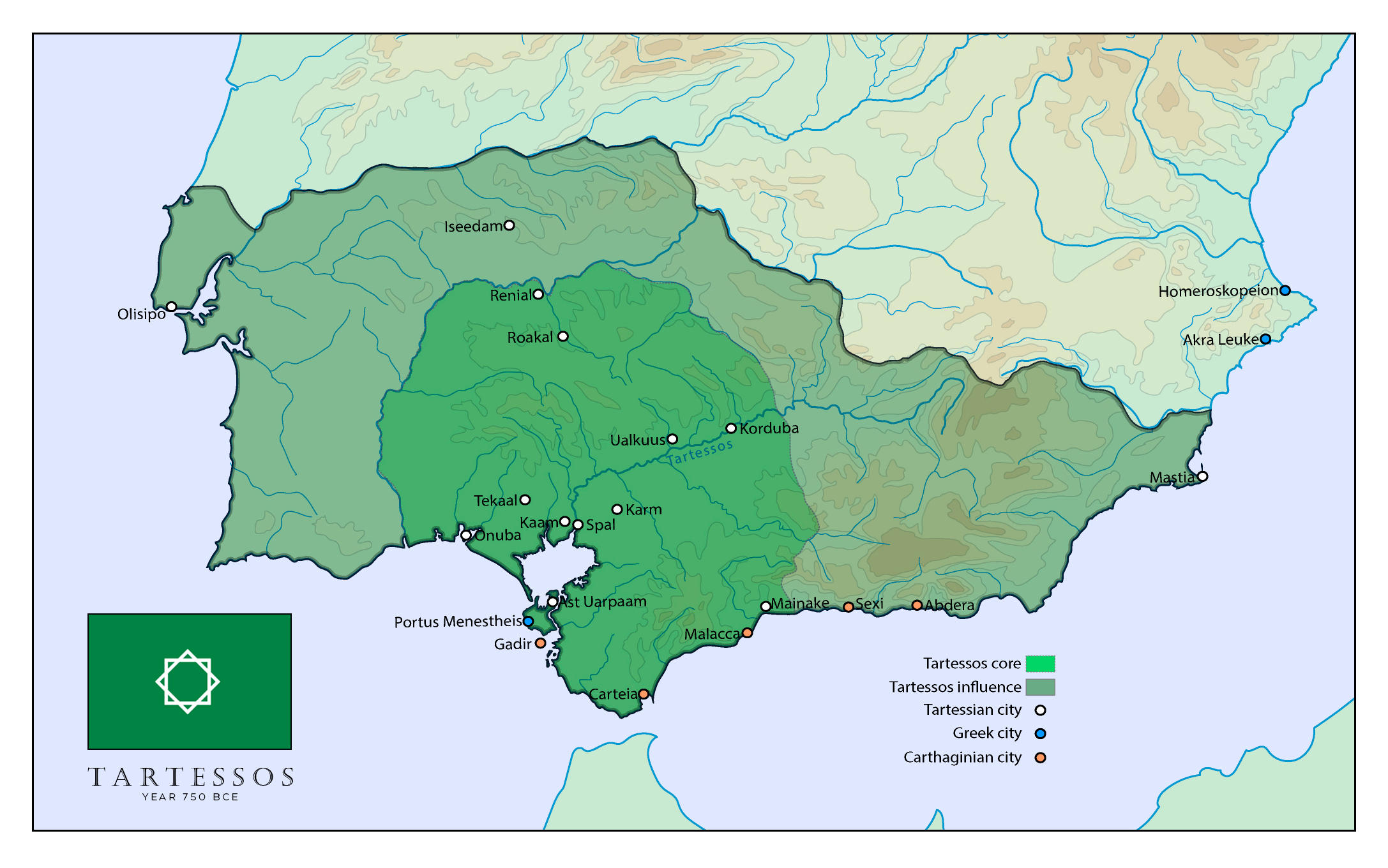 Tartessos map by SalesWorlds on DeviantArt