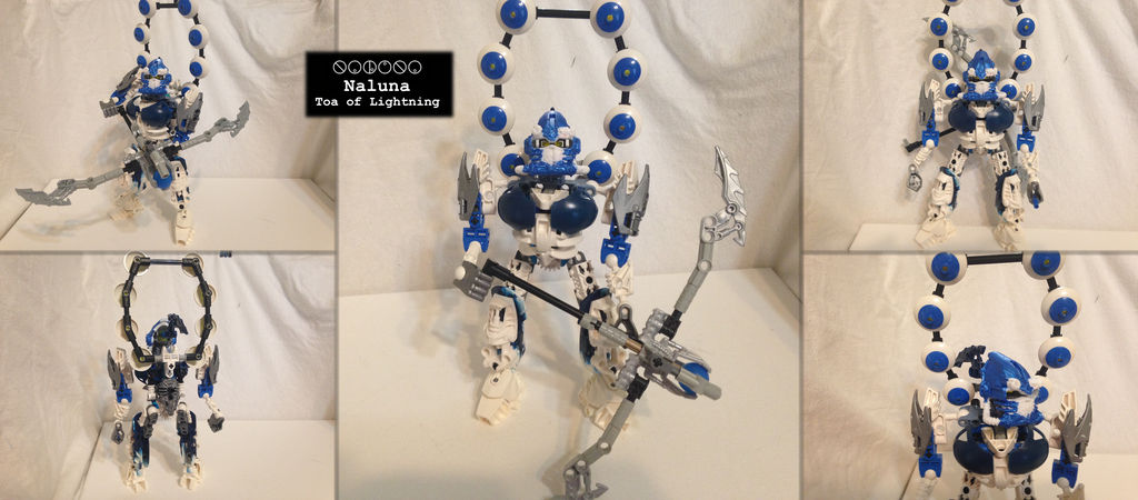 Bionicle (G2) MOC: Naluna Master of Lightning by Hexidextrous on DeviantArt