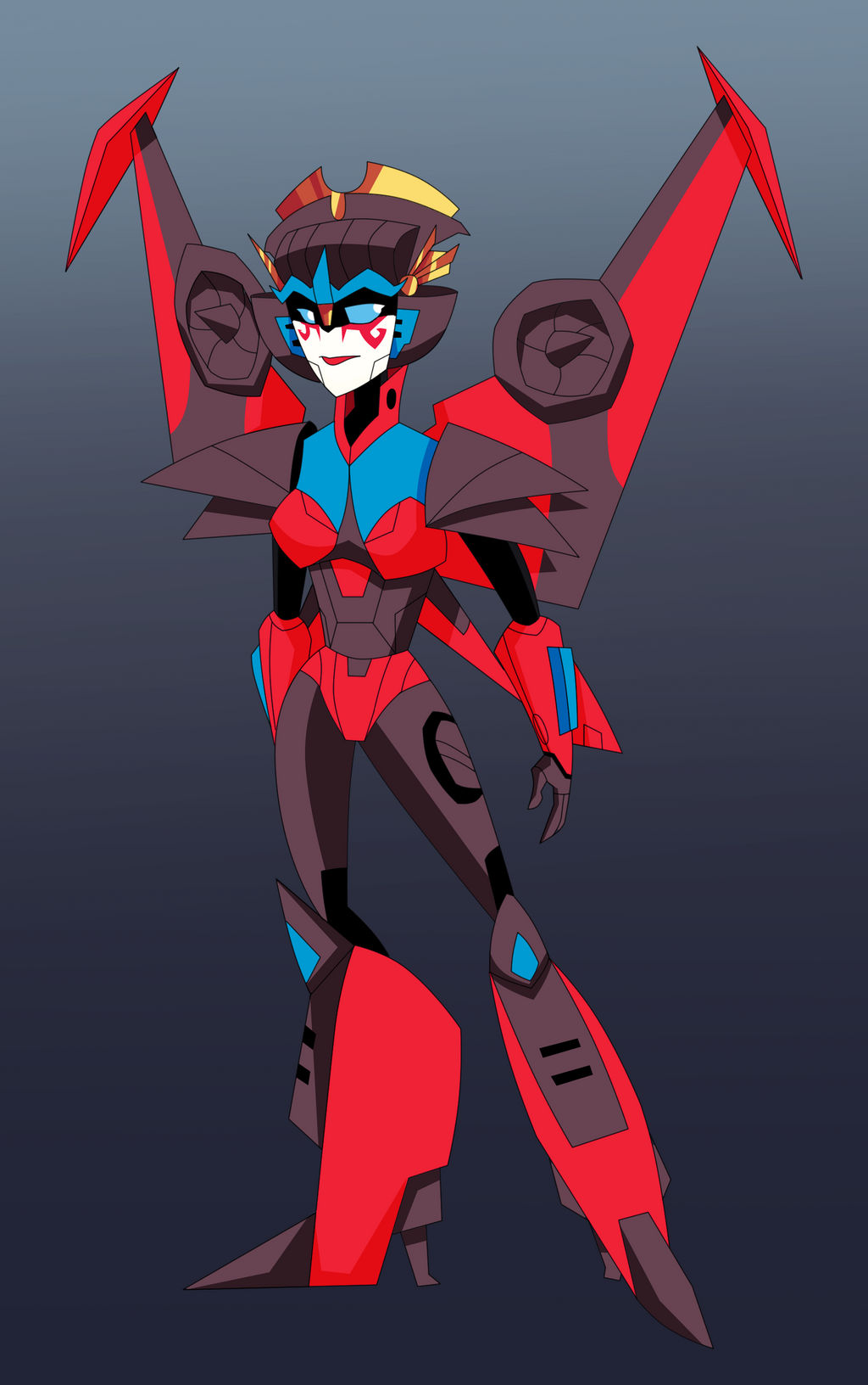 TFA Remake: WindBlade by LyricaBelachium on DeviantArt