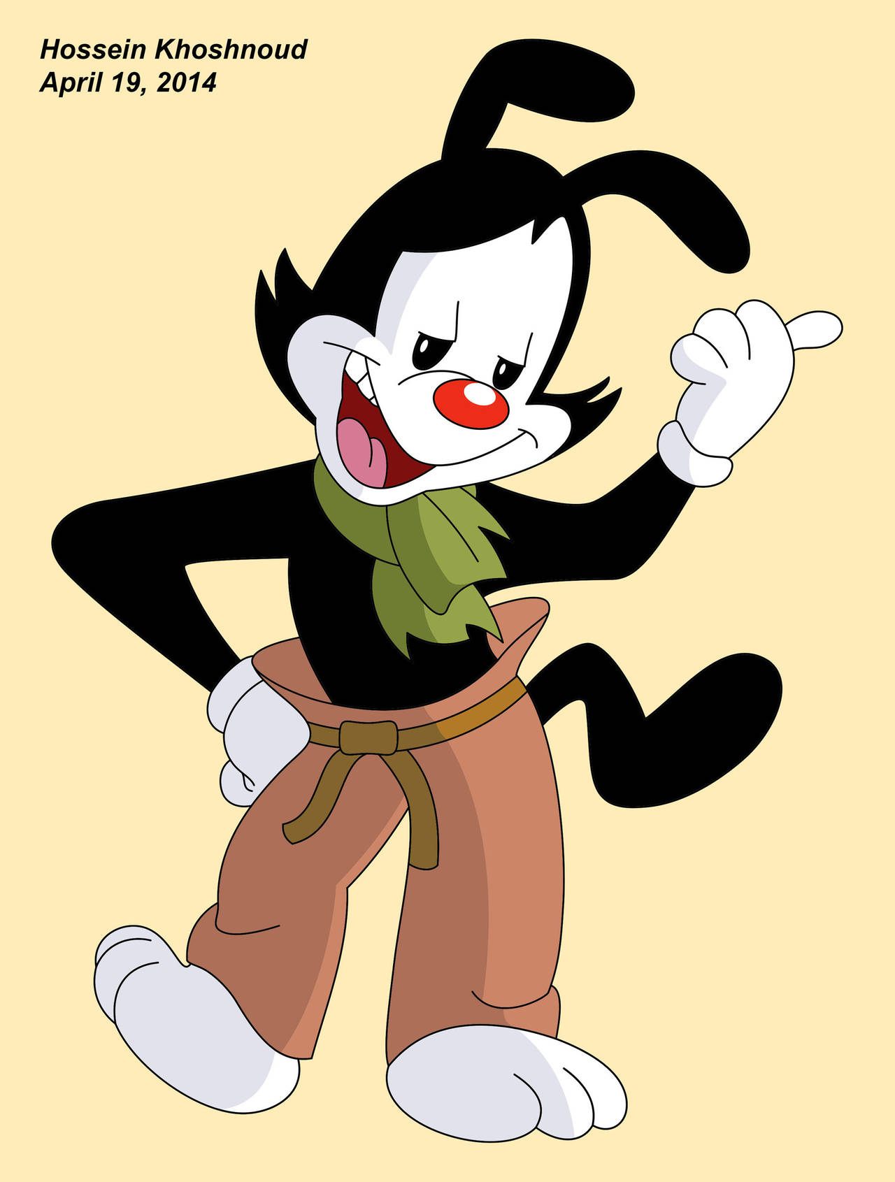 Yakko Warner in Wakko's Wish colored by Hossein-Khoshnoud on DeviantArt