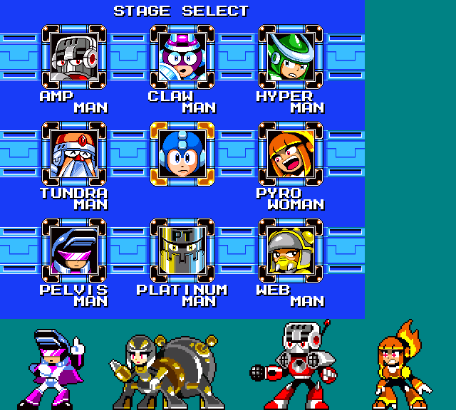 Mega Man - Custom Robot Masters by SpacemanStrife on DeviantArt