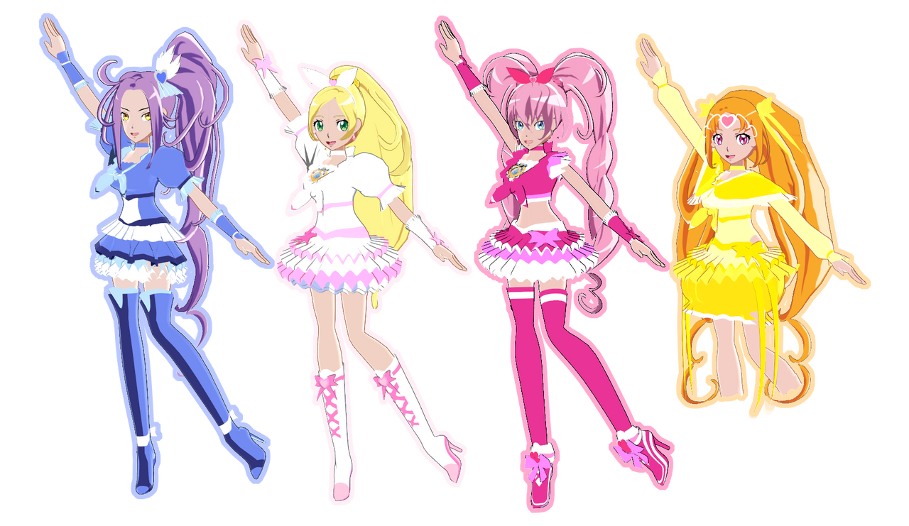 [MMD] Suit PreCure WIP by MijumaruNr1 on DeviantArt