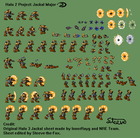 Halo 3 Master Chief Sprite Sheet by Steeve-the-Fox on DeviantArt