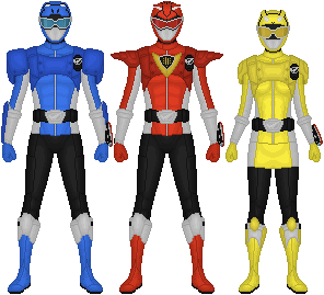 Mighty morphin pingas rangers - hromsuperior